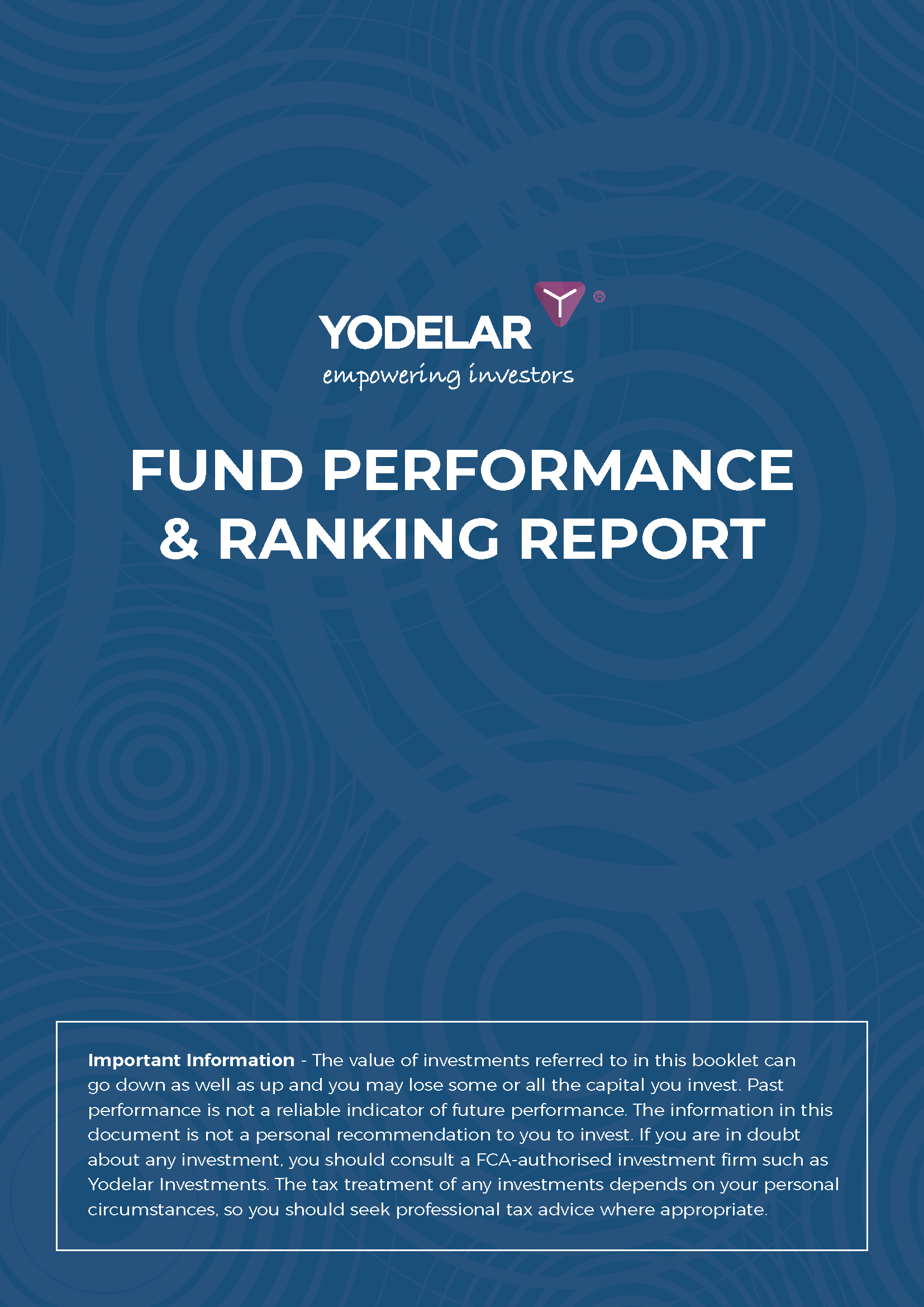 Fund Performance & Ranking Report