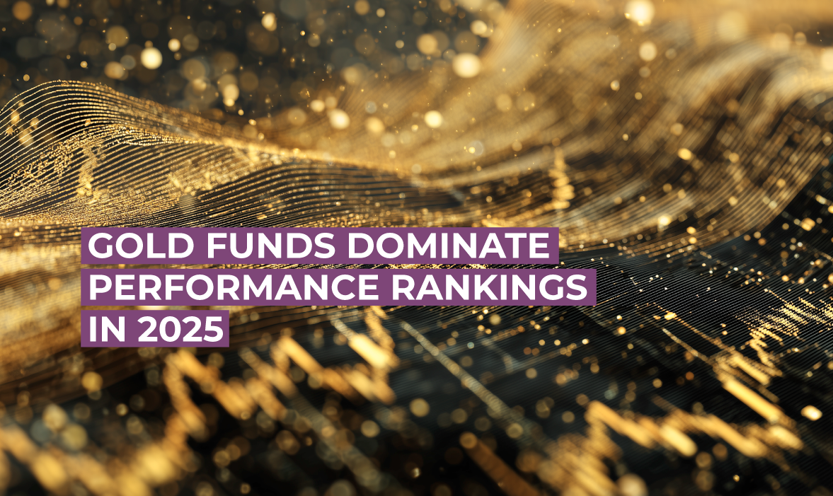 Gold Funds Dominate Performance Rankings In 2025